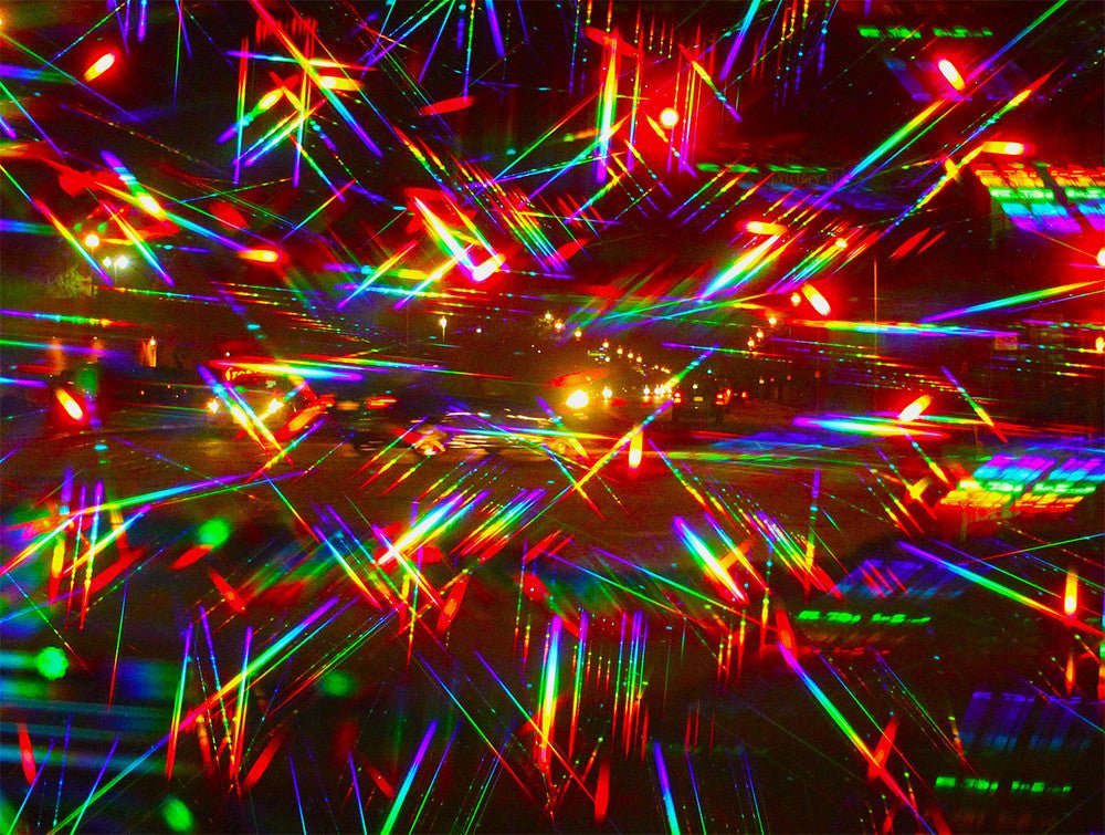Diffraction Grating | Rainbow Peepholes™ | Rainbow Symphony
