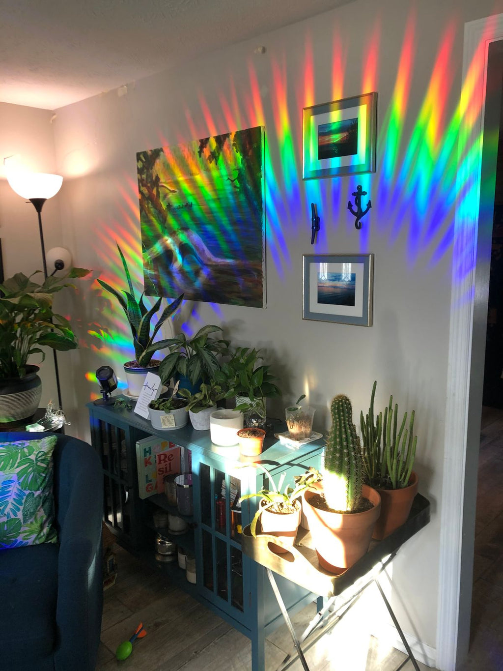 Rainbow Window Stickers | 16 Decals | Rainbow Symphony