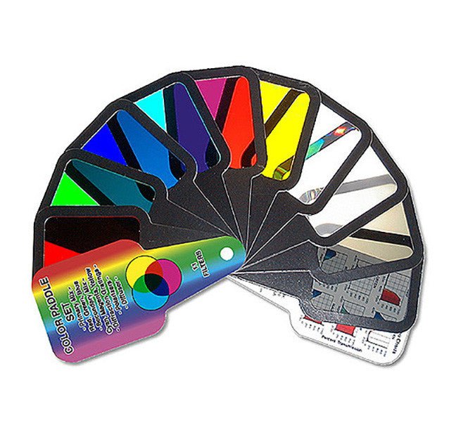 Color Paddles Set | Diffraction Gratings | Rainbow Symphony